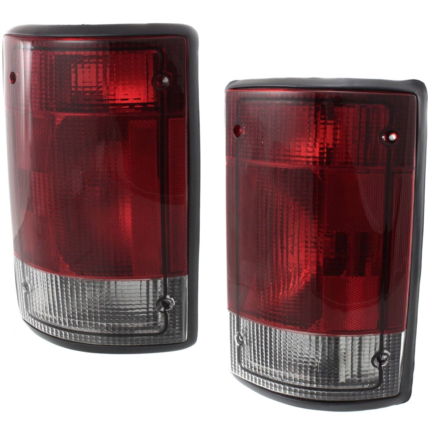 Rear Led Tail Lights Set Of 2 Driver & Passenger Side For Ford E150 For ...