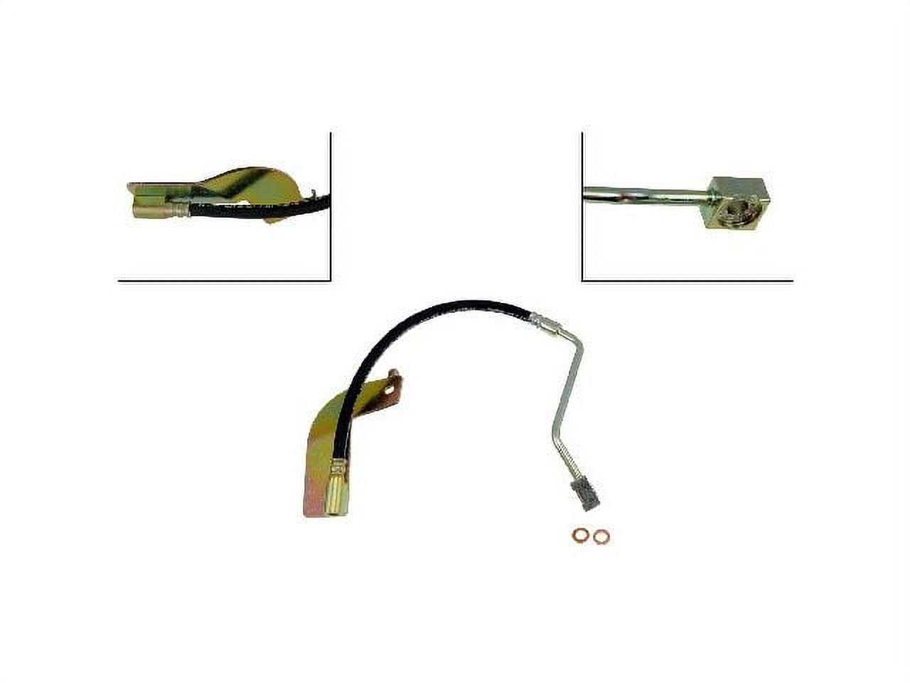 Rear Left Brake Hose - Compatible with 1996, 1999 - 2004 Ford Mustang 3 ...
