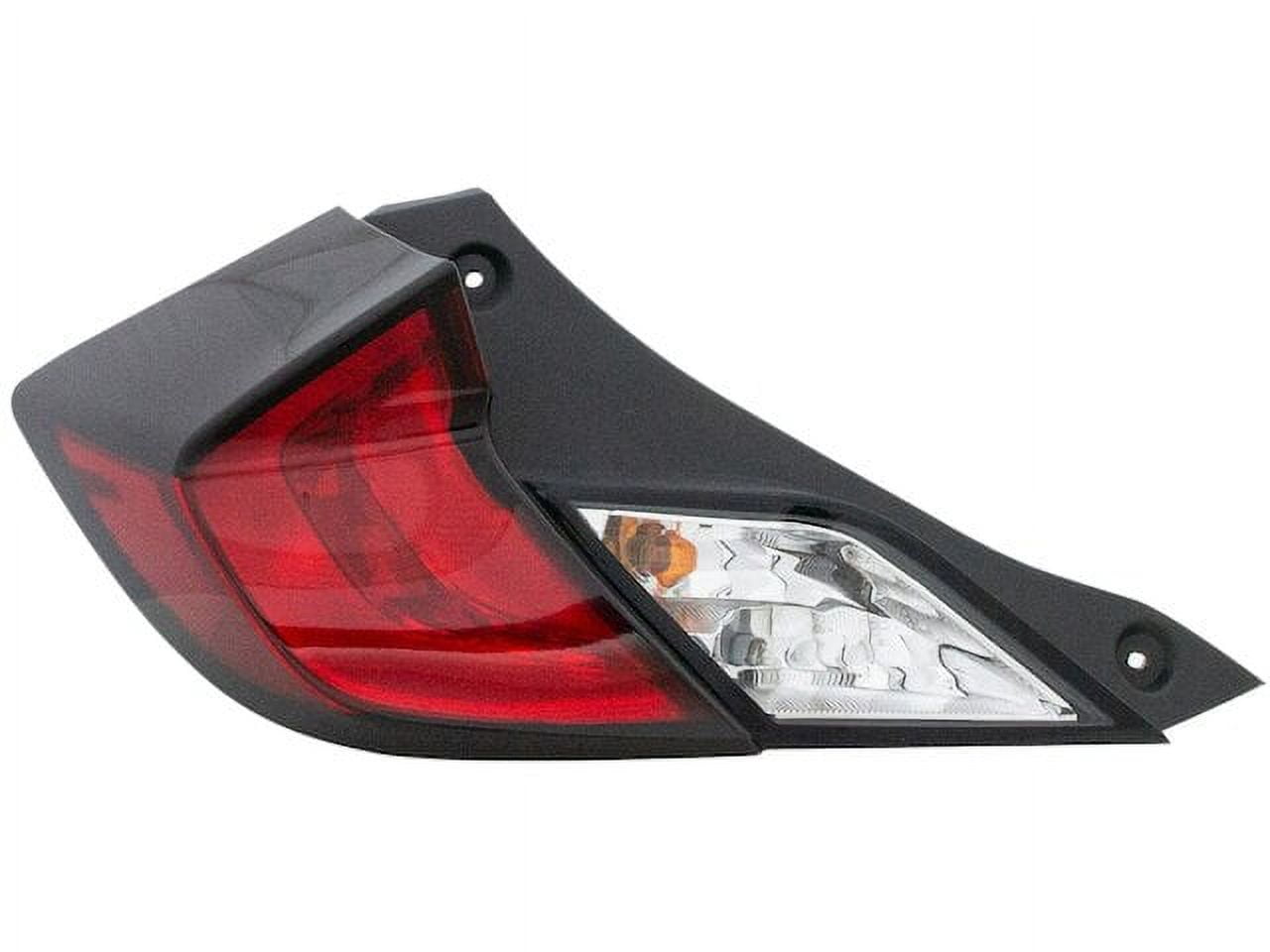 Rear Left Tail Light Assembly - Compatible with 2016 - 2020 Honda Civic ...