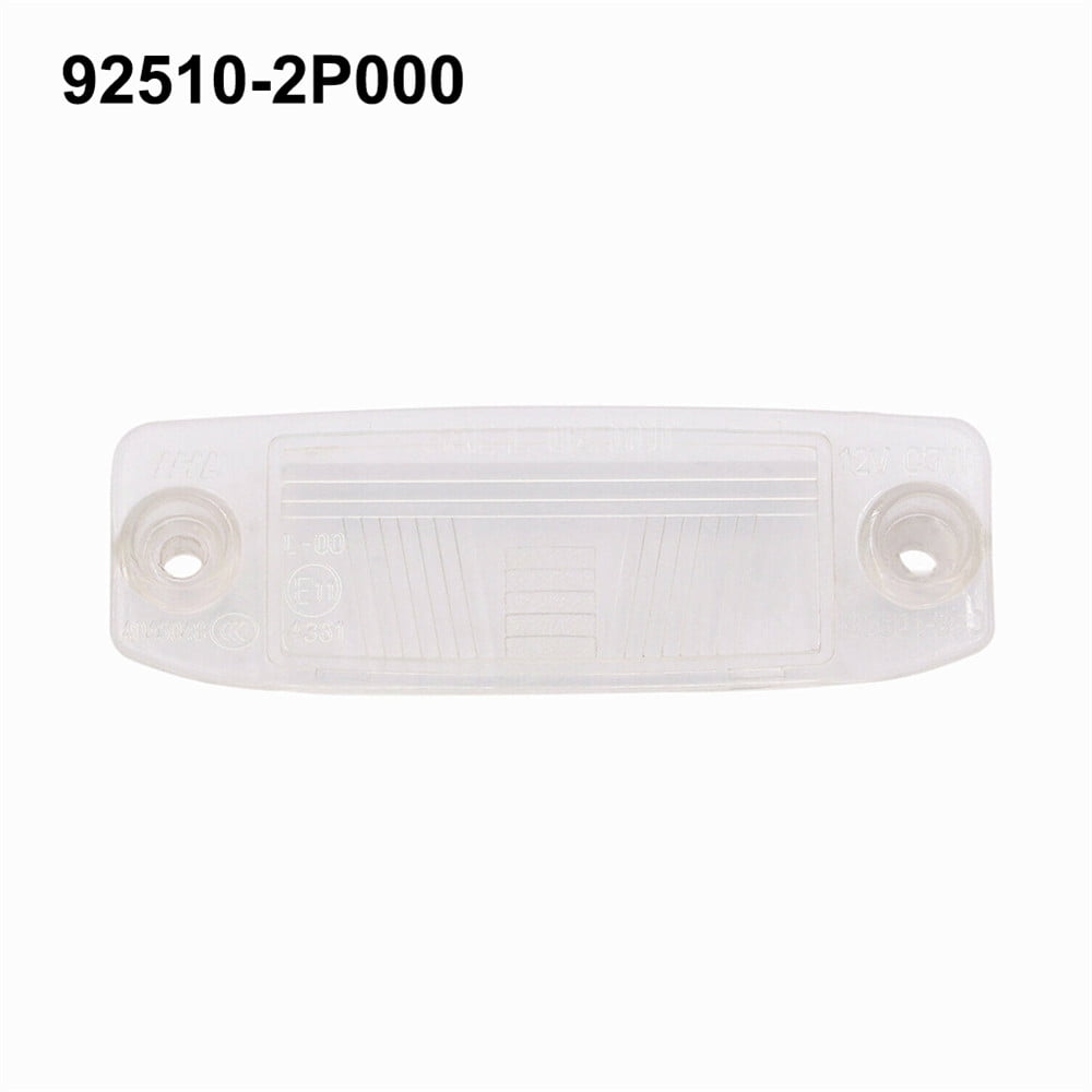 Rear License Plate Lamp Lens Either Side Lamp Cover For Kia Sorento ...