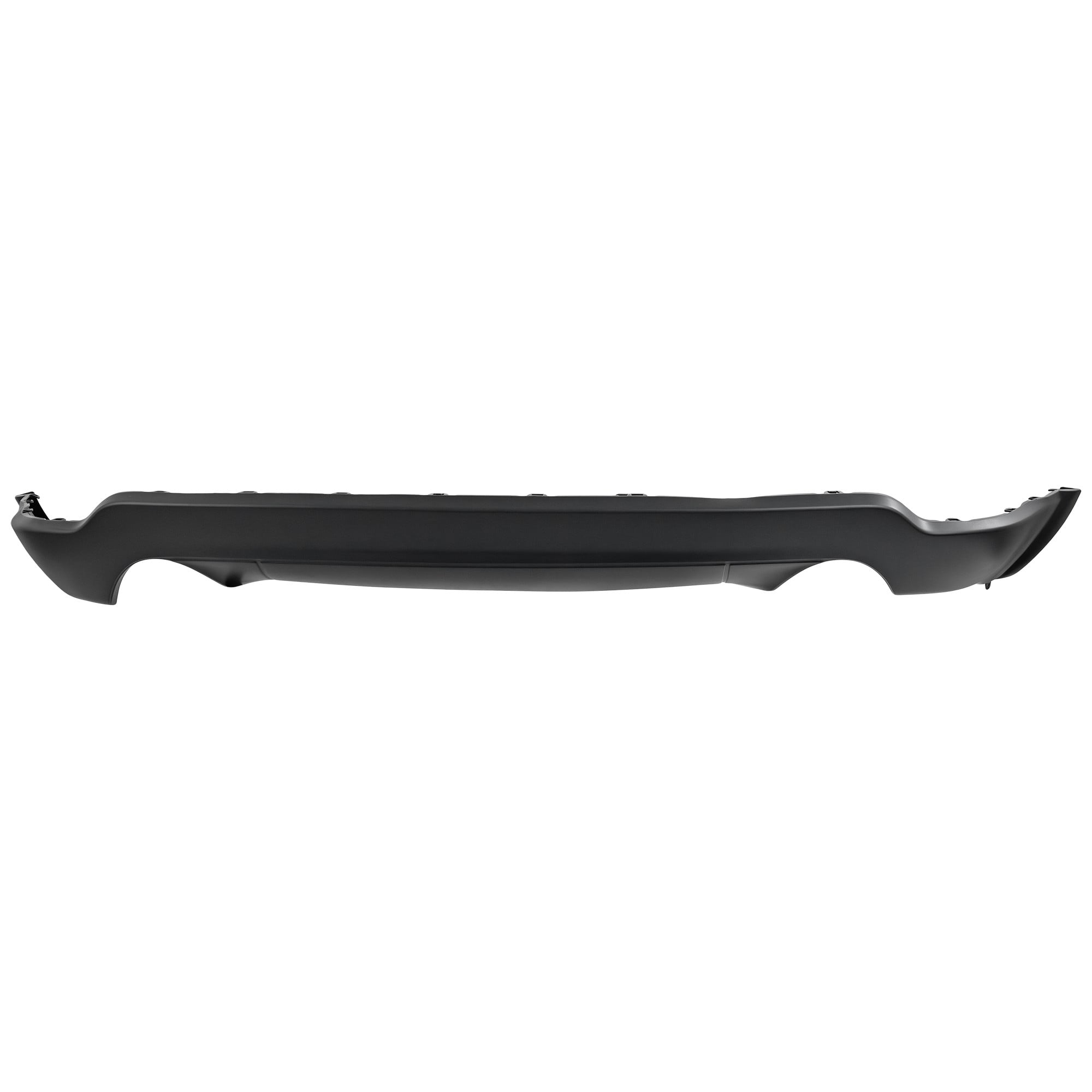 Rear Lower Bumper Cover Textured Dual Exhaust For Models Without Tow ...