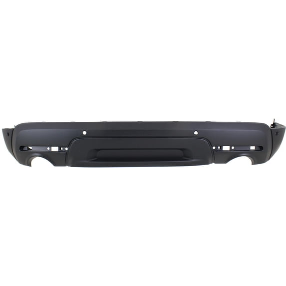 Rear Lower Bumper Cover Textured For Models Without Towing Package With ...