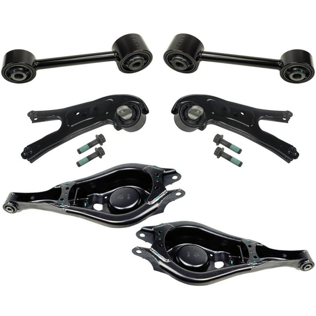 Rear Lower & Upper Control Arms W/ Bushings For Toyota Highlander 2014 ...
