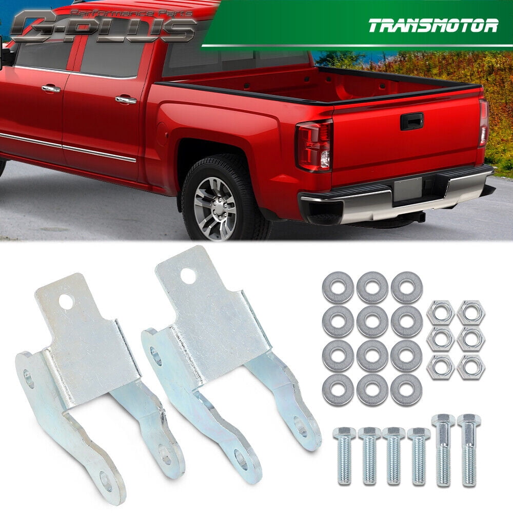 Rear Lowering Shocks Fits 07-18 for Chevrolet Silverado / GMC Sierra ...