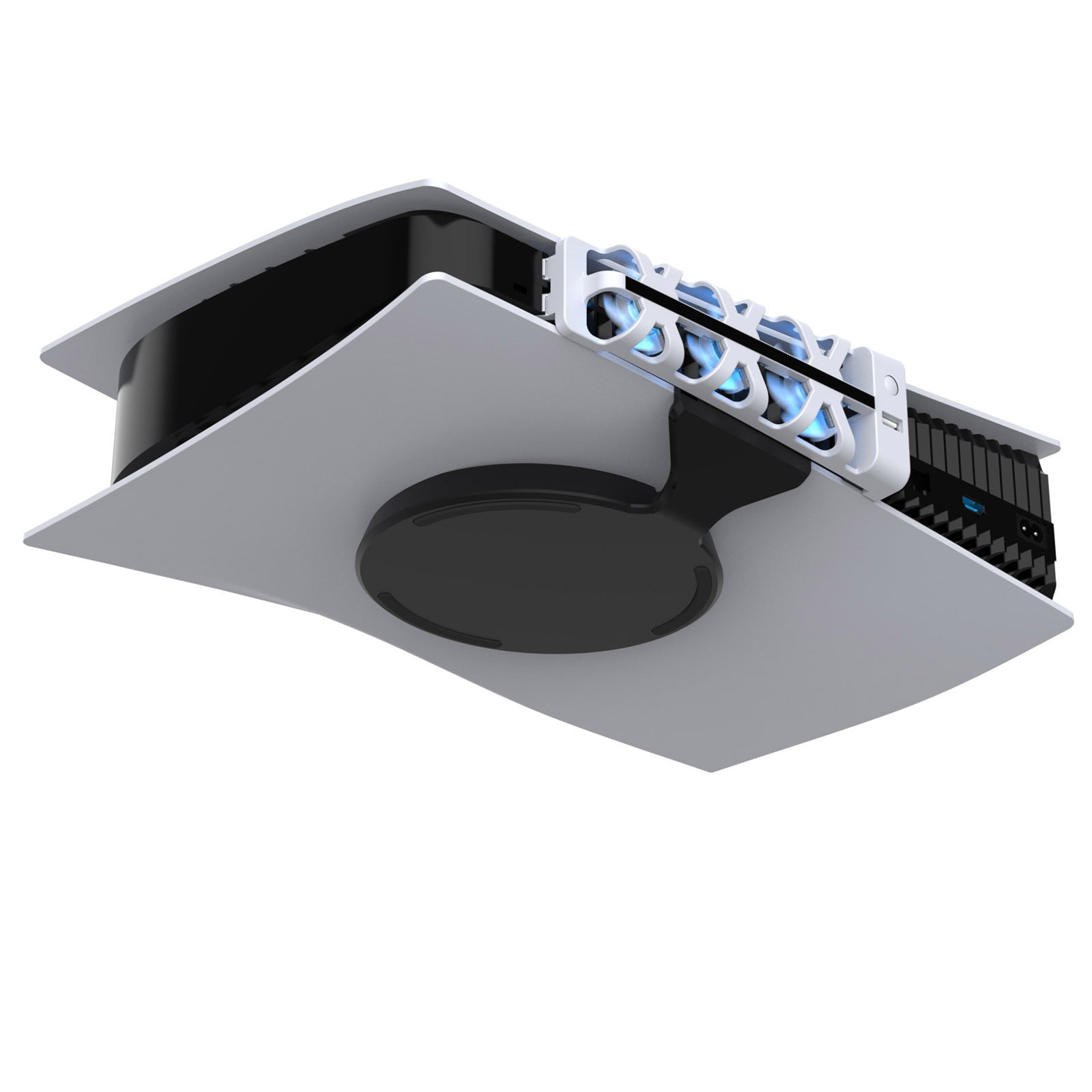 Rear Mounted Blue Light Radiator Fan for PS5 3 Fan System Adjustable ...