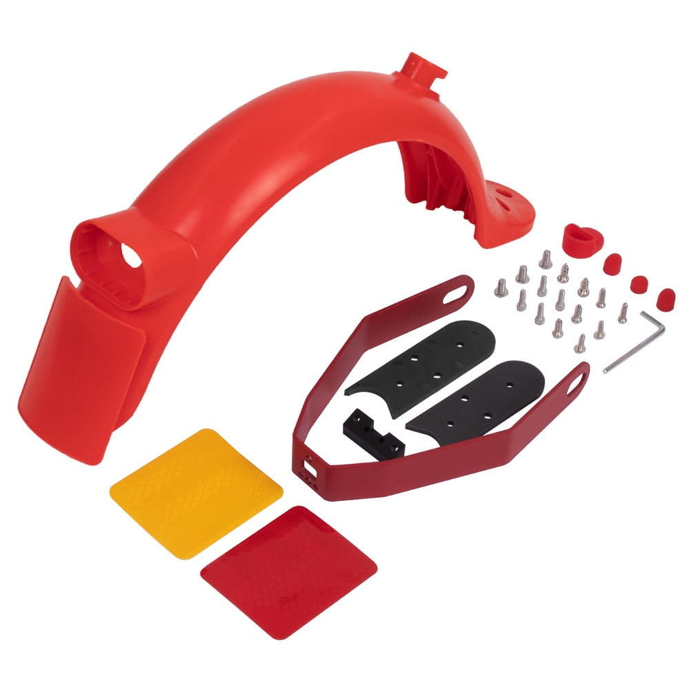 Rear Mudguard Kit With Bracket License Plate Holder For Xiaomi For M365 ...