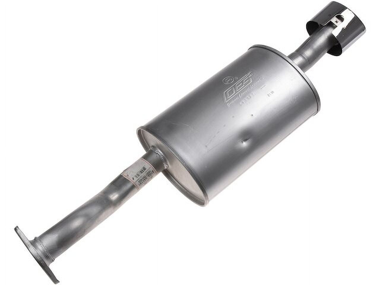 Rear Muffler - Compatible with 2012 - 2013 Honda Civic Si 2.4L 4 ...