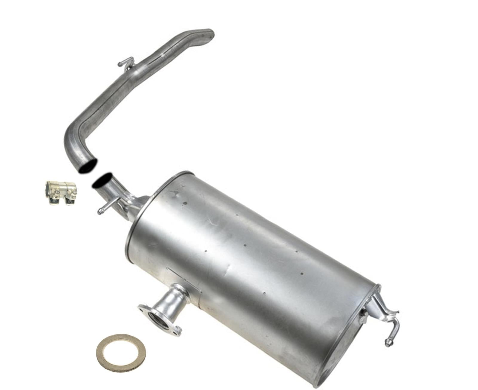Rear Muffler & Tail Pipe Fits For 2011-2016 Toyota Sienna Front Wheel ...