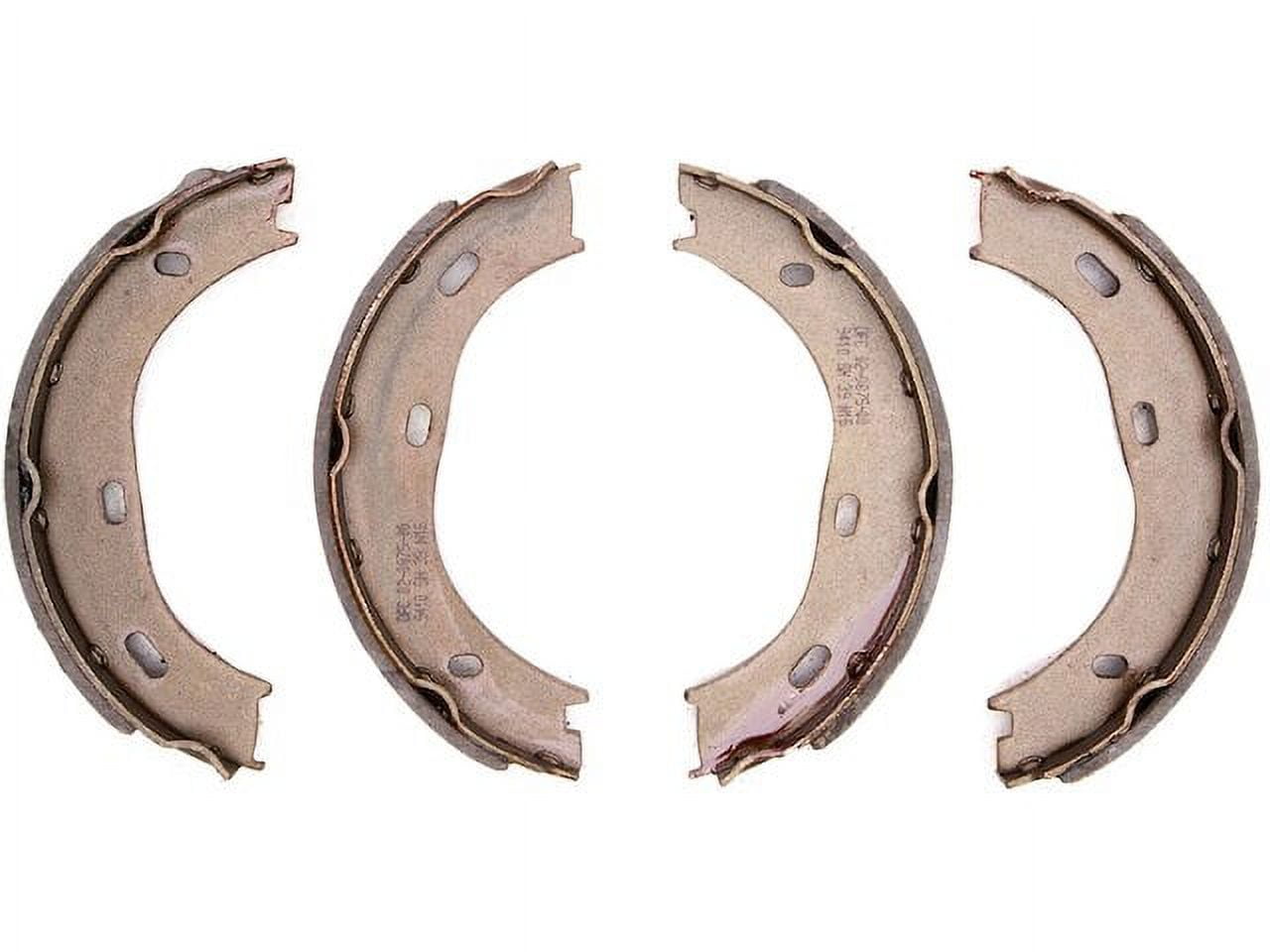 Rear Parking Brake Shoe Set - Compatible with 1986 - 1989 Mercedes-Benz ...