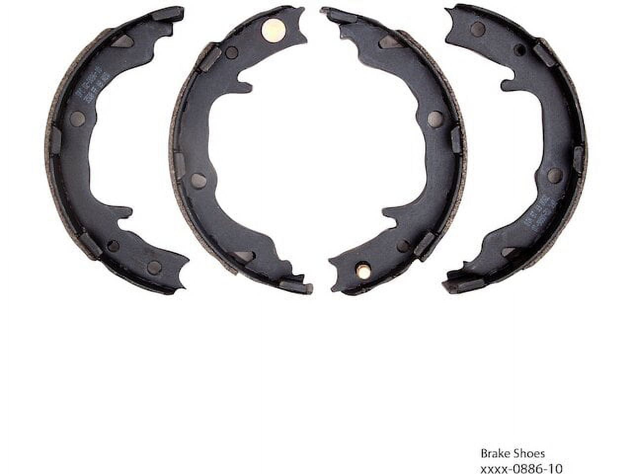 Rear Parking Brake Shoe Set - Compatible with 2008 - 2014 Dodge Avenger ...