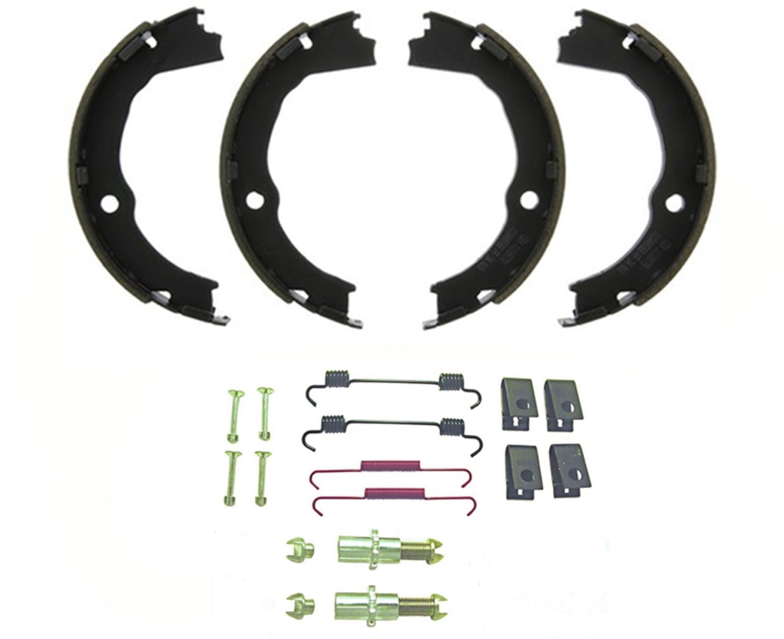 Rear Parking-Emergency Brake Shoes with Springs For 2010-2016 Cadillac ...