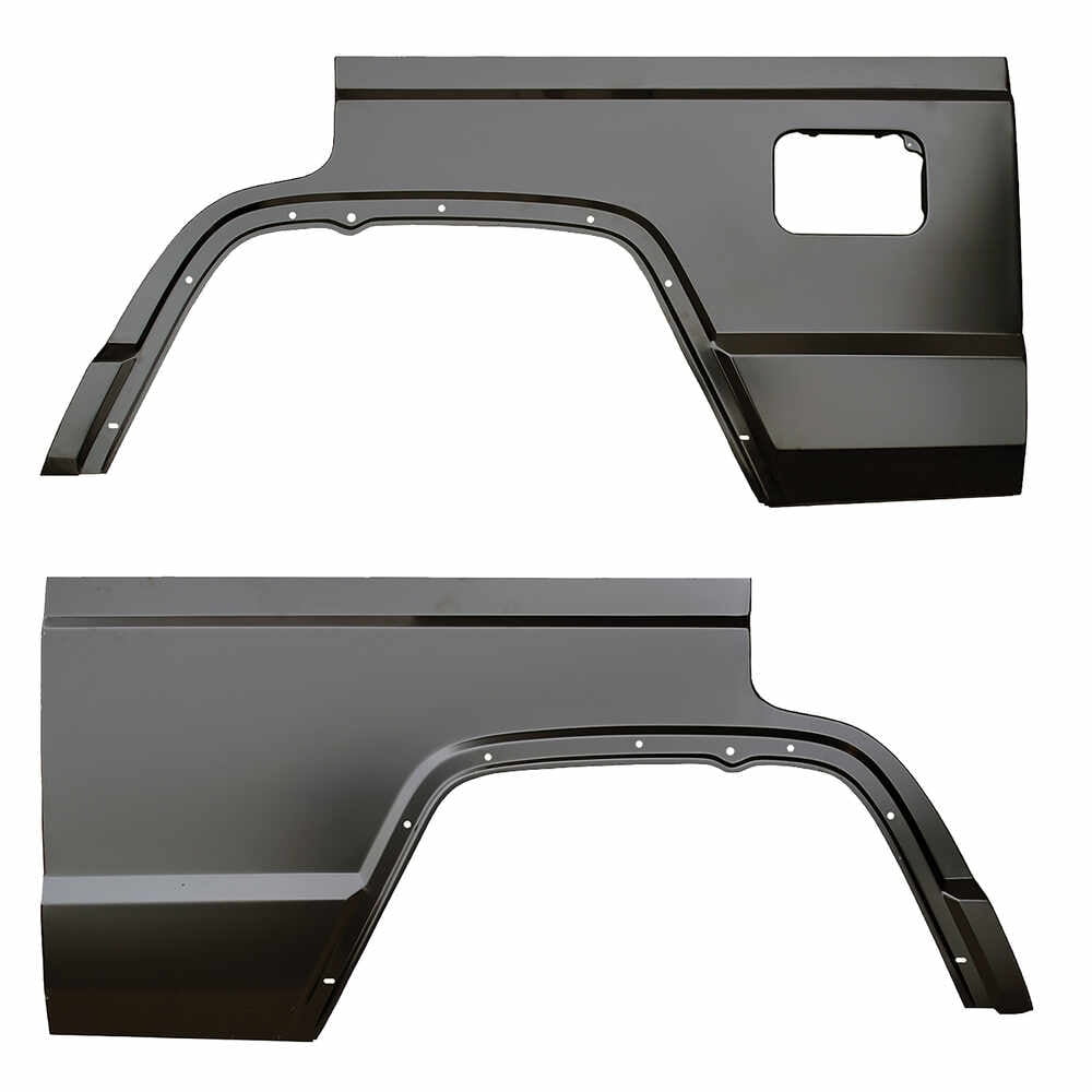 Rear Quarter Panel Skin - 4 Door - PAIR. Fits 84-01 Jeep Cherokee XJ ...