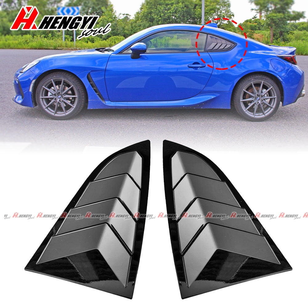 Rear Quarter Window Louver Vent for 2022-2023 Subaru BRZ/Toyota GR86 ...