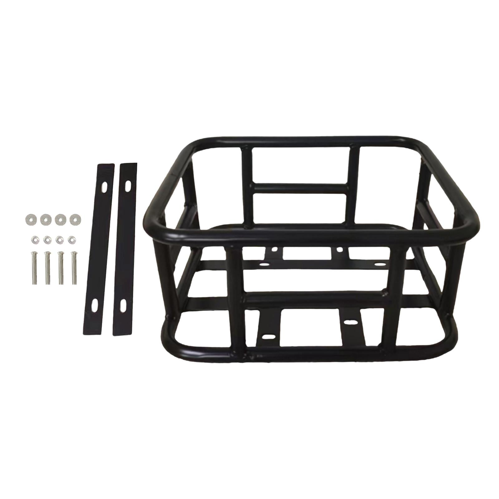 Rear Rack Bike Baskets Bike Pannier Organizer Iron Tailstock Holder Pet ...