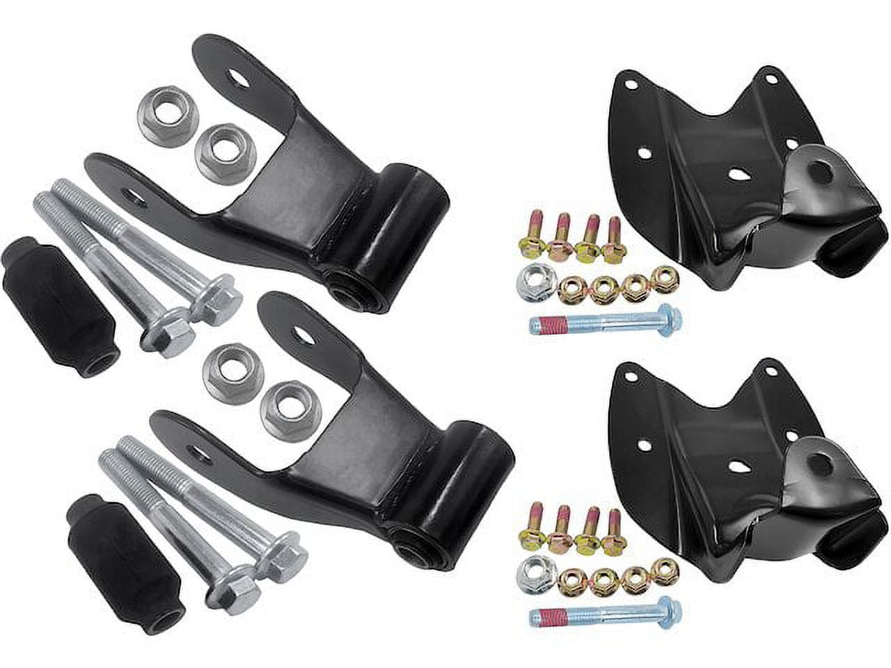 Rear Rearward Leaf Spring Hanger Set - Compatible with 1997 - 1999 Ford ...