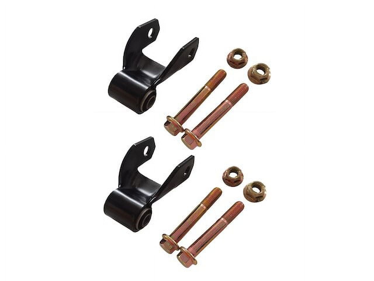 Rear Rearward Leaf Spring Shackle Set - Compatible with 1980 - 1997 ...