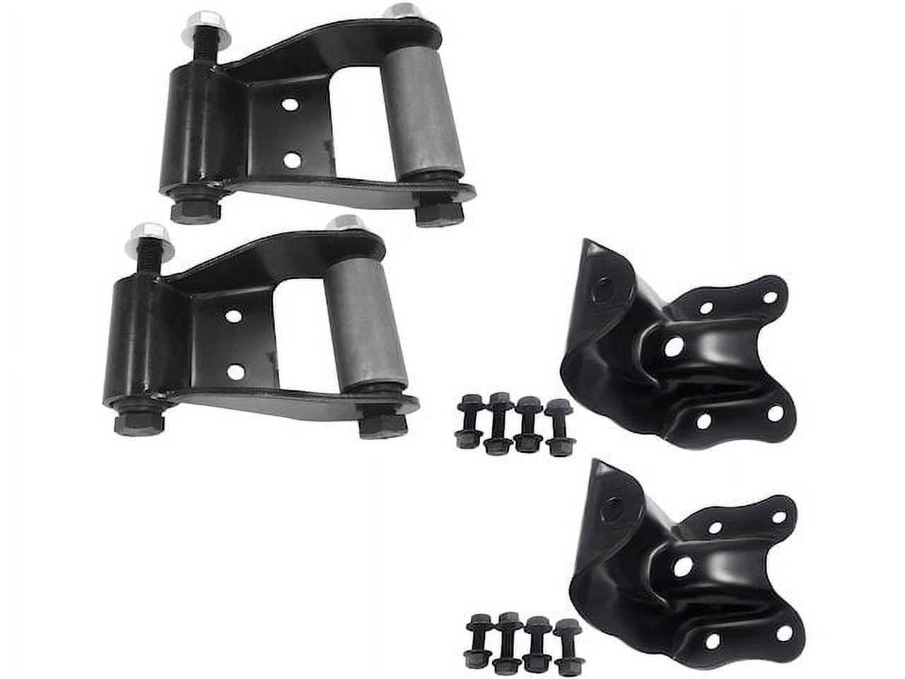 Rear Rearward Leaf Spring Shackle Set - Compatible with 1986 - 2008 ...