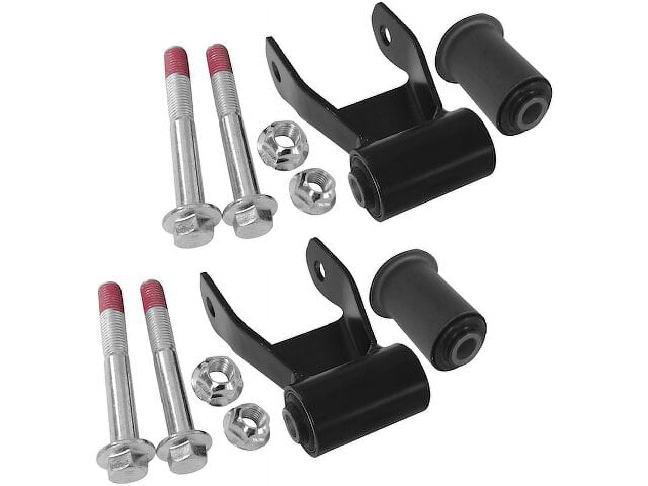 Rear Rearward Leaf Spring Shackle Set - Compatible with 2002 - 2008 ...