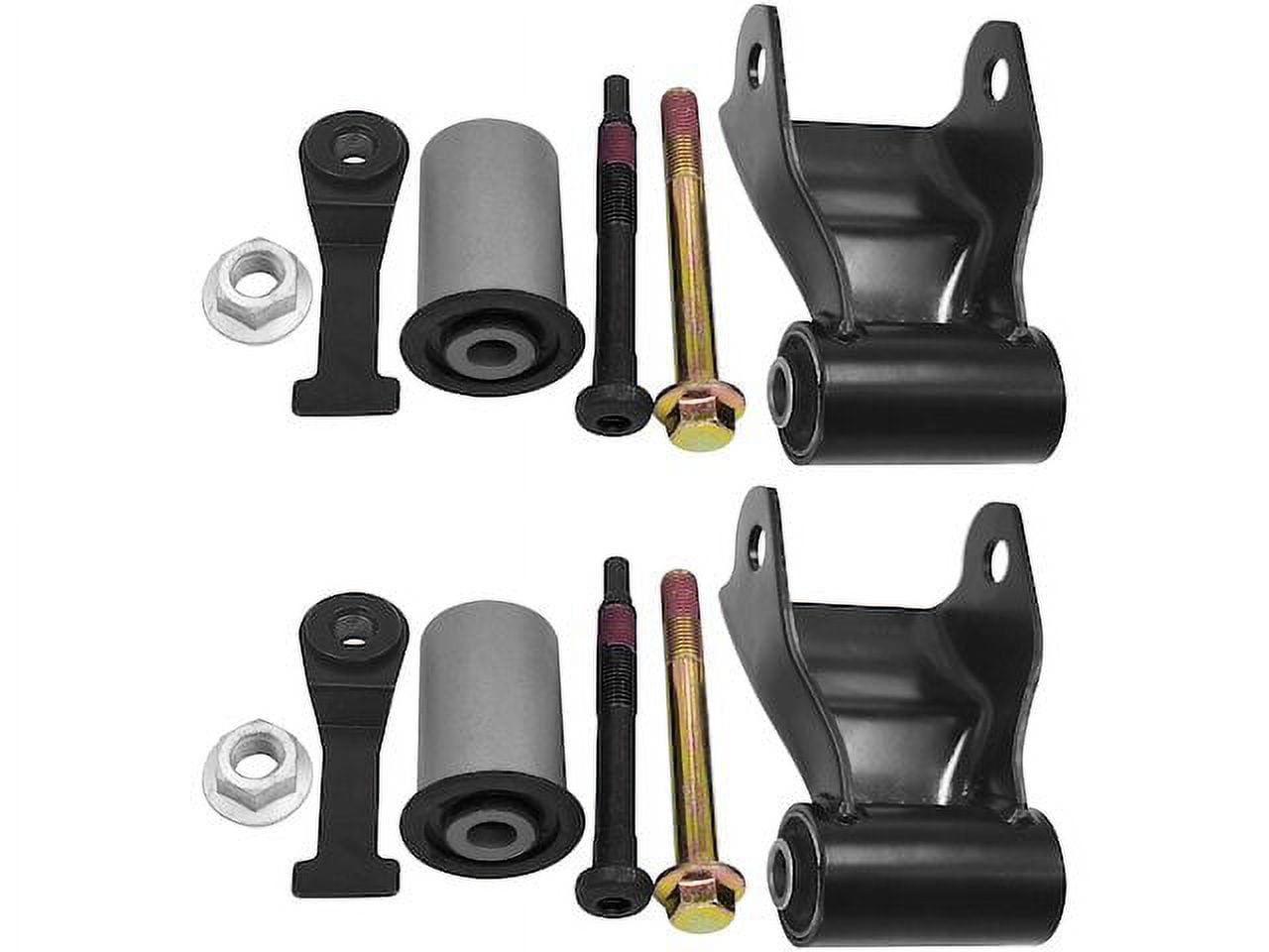 Rear Rearward Leaf Spring Shackle Set - Compatible with 2011 - 2013 Ram ...