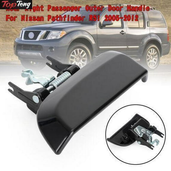 Rear Right Passenger Outer Door Handle For Nissan Pathfinder R51 2005 ...