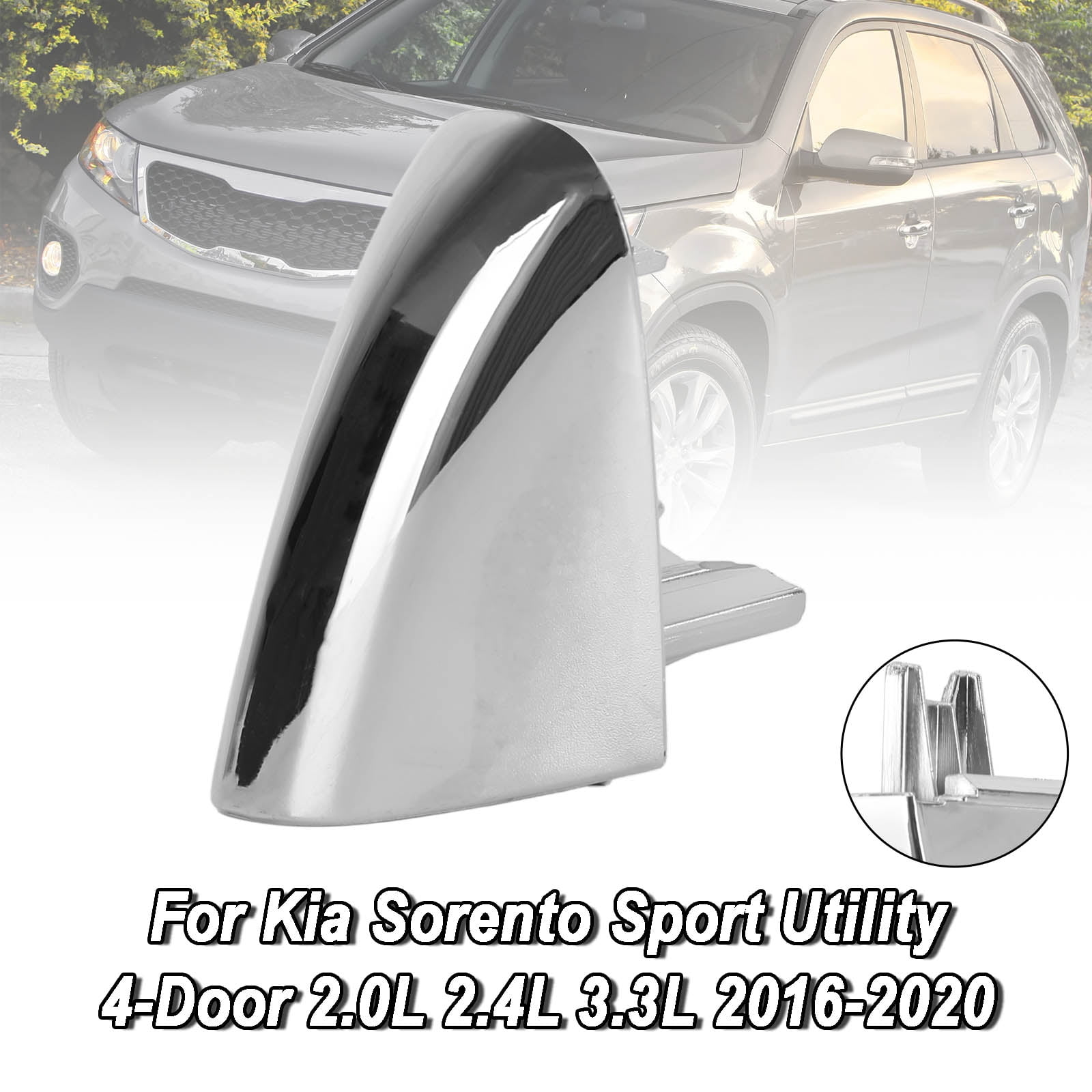 Rear Right Passenger Side Handle Cover 83662C5010 For Kia Sorento 2016 ...