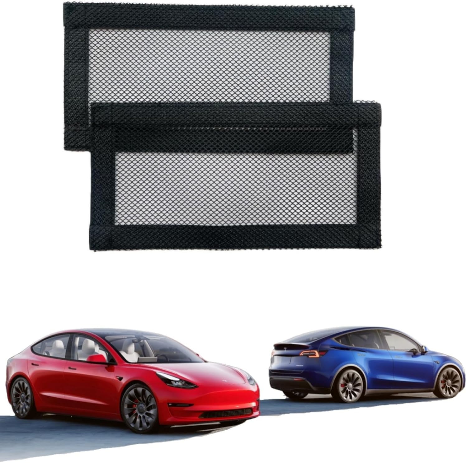 Rear Seat Air Vent Cover Grilles Protector Compatible with Tesla Model ...