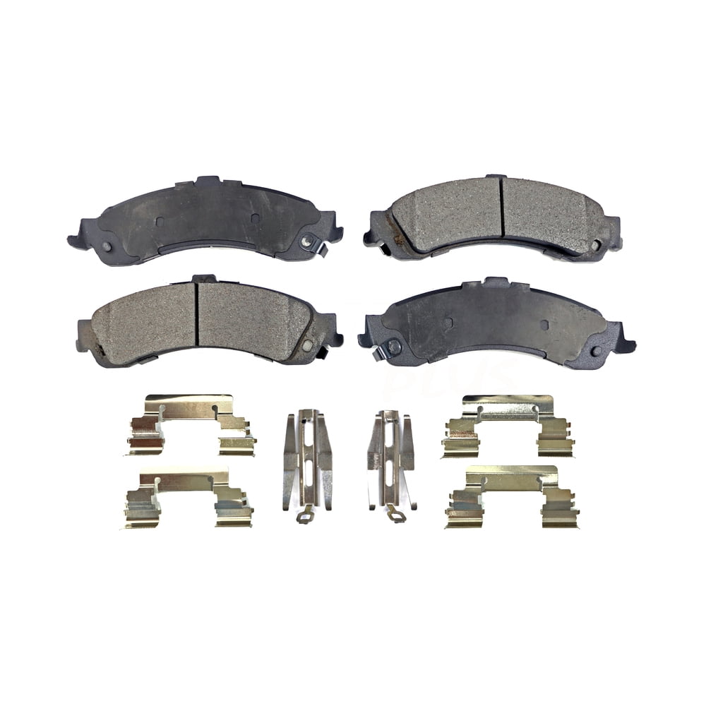 Rear Semi-Metallic Disc Brake Pads PPF-D834 For Chevrolet Silverado ...