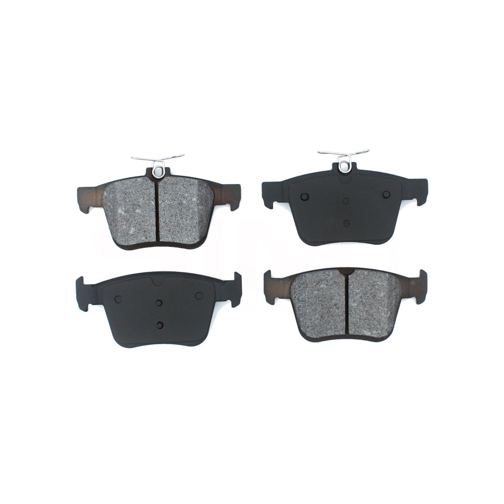 SIM Rear Semi-Metallic Disc Brake Pads SIM-1761 - Walmart.com