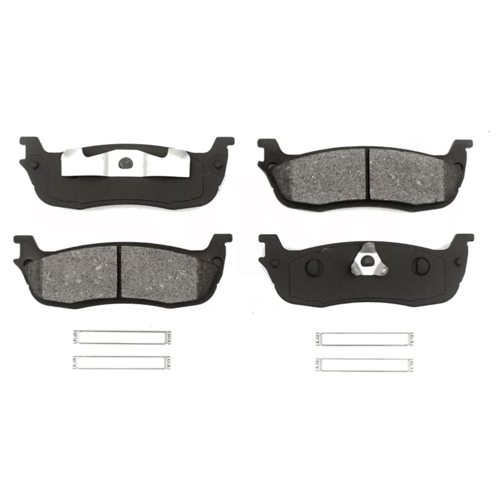 SIM Rear Semi-Metallic Disc Brake Pads for Ford F-150 Lincoln Town Car ...