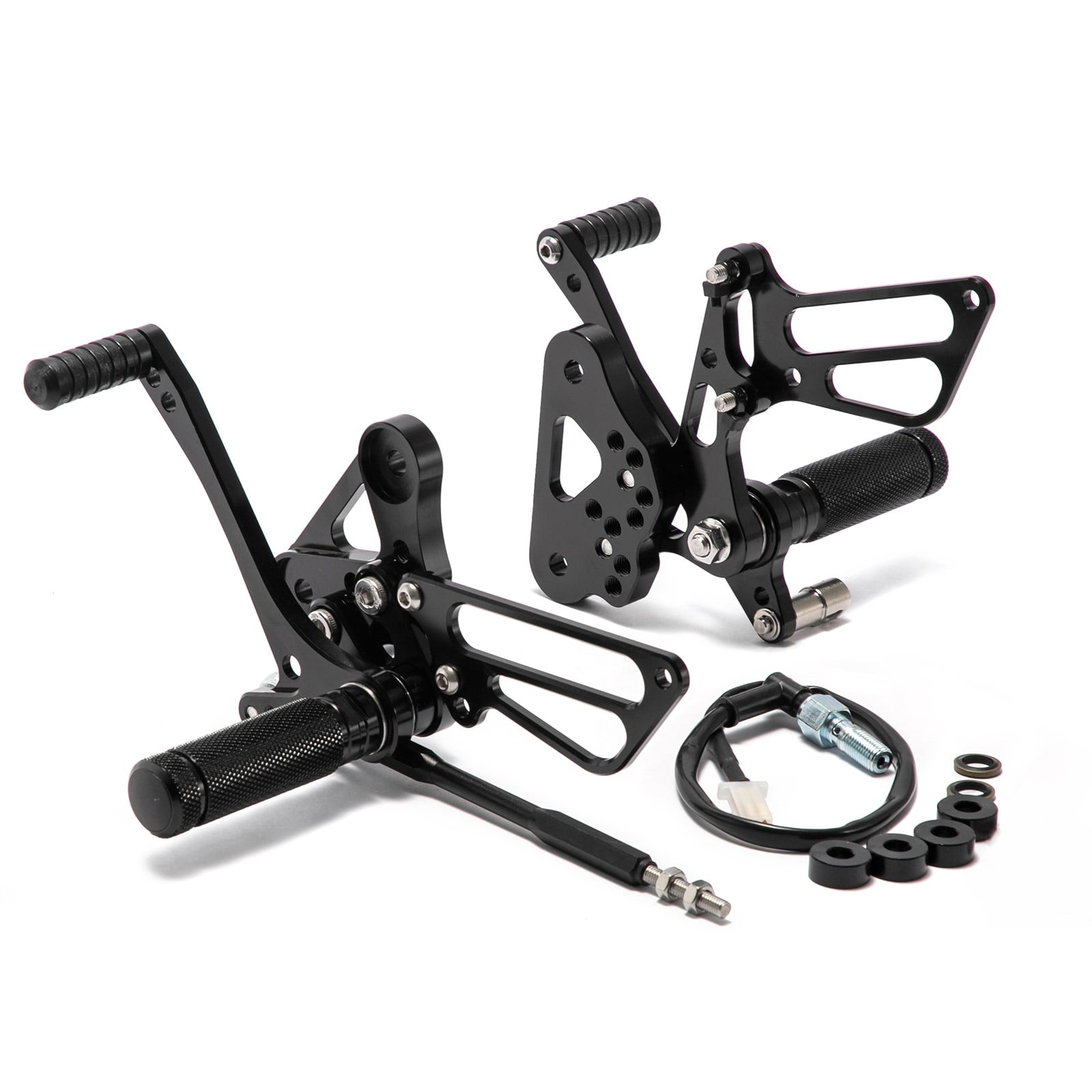 Rear Set Adjustable Rearsets Footpegs For SUZUKI HAYABUSA 1300 GSX 1300 ...