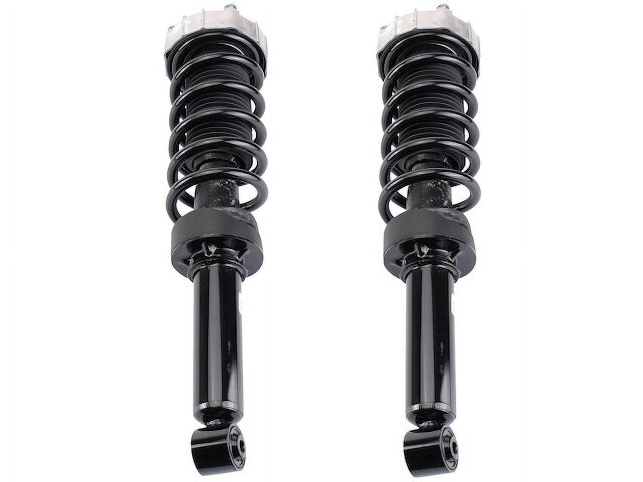 Rear Shock Absorber and Coil Spring Assembly Set 2 Piece - Compatible ...