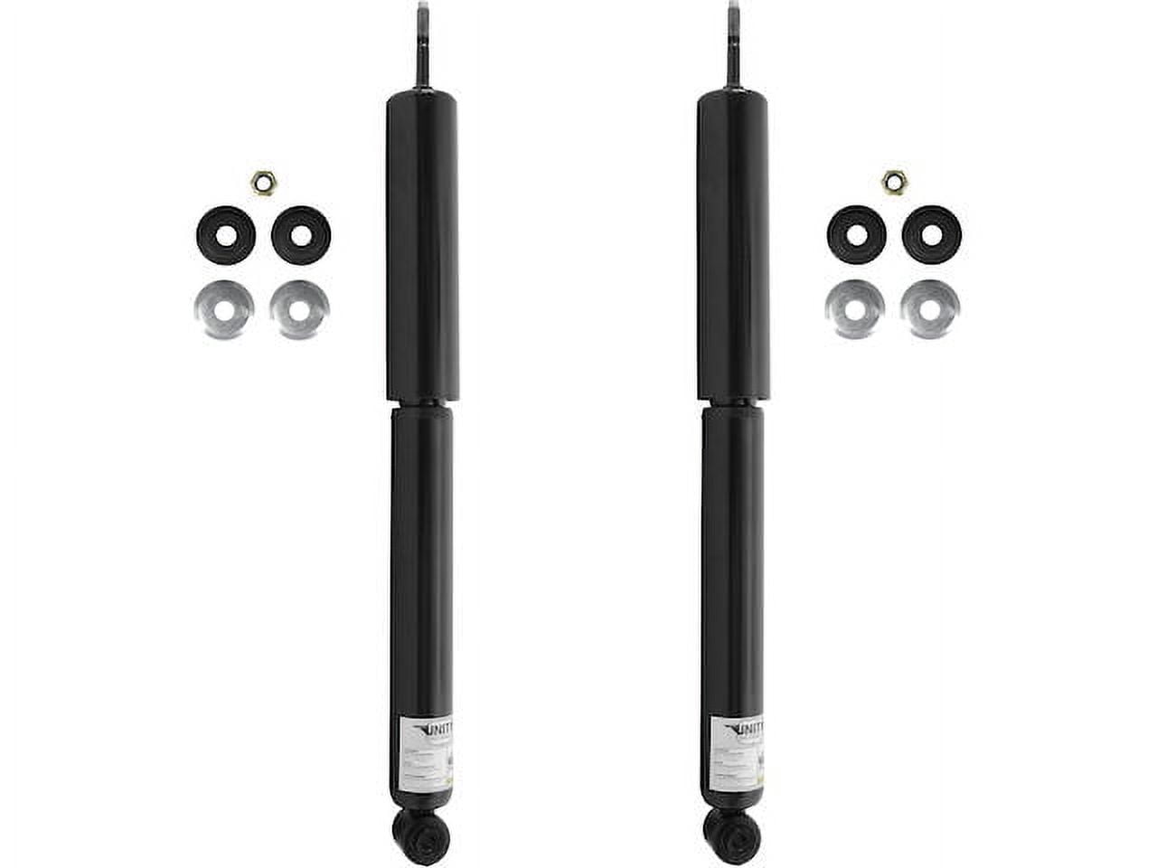 Rear Shock Absorber Kit - Compatible with 1982 - 1991 Pontiac 6000 FWD ...