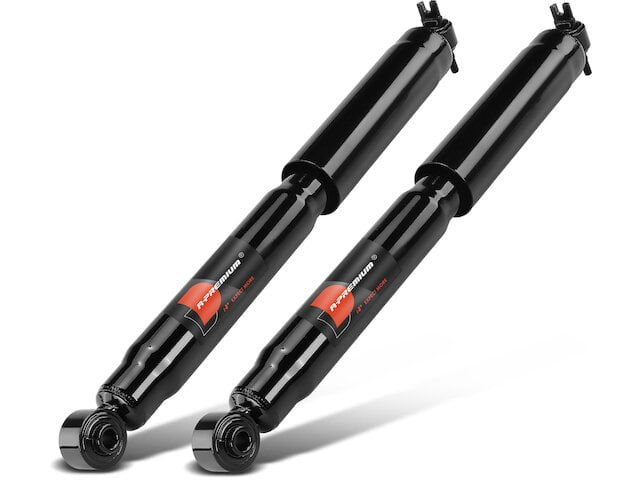 Rear Shock Absorber Set 2 - Compatible with 1996 - 2023 Chevy Express ...