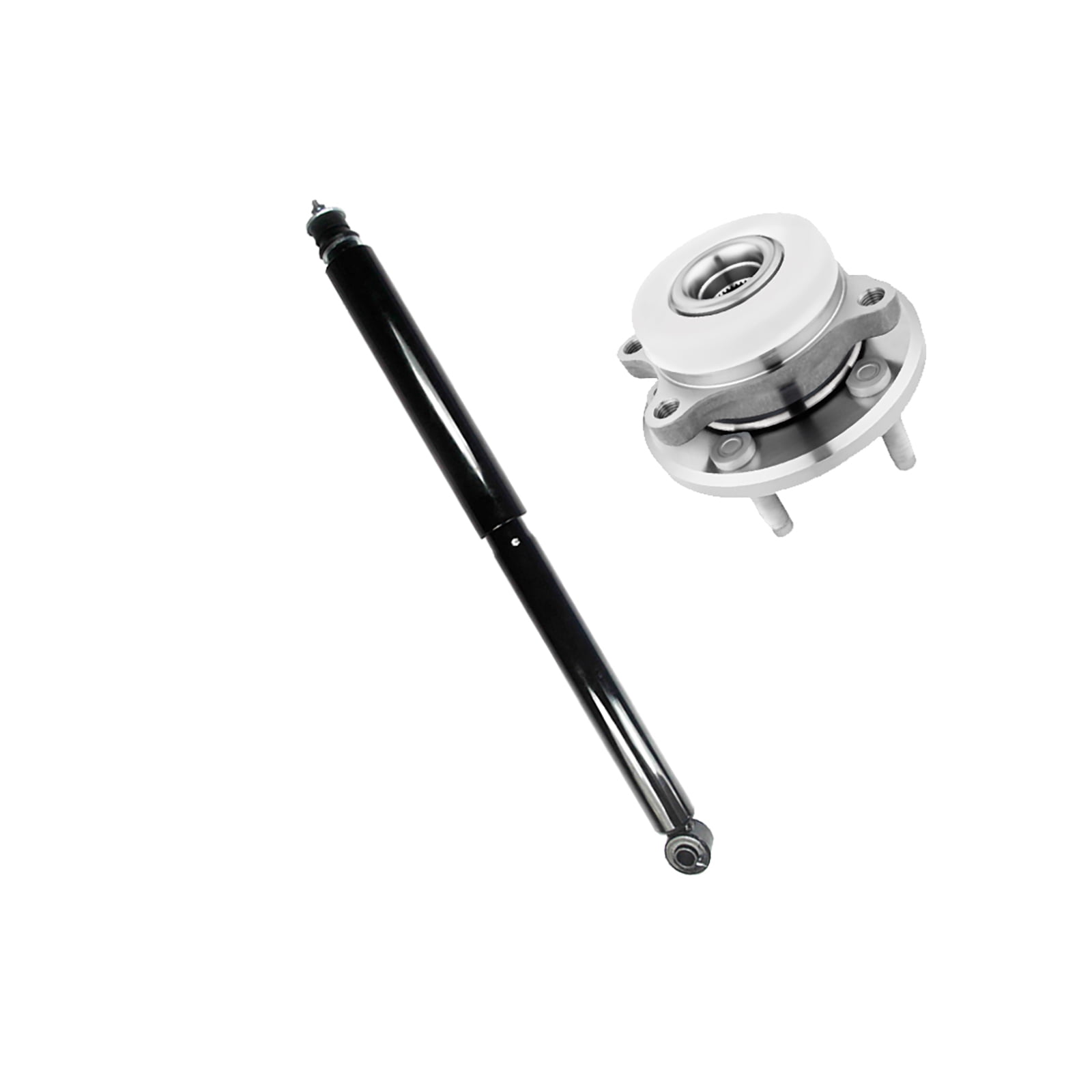 Rear Shock Absorber-Wheel Hub Bearing Assembly For 2011-2015 Lincoln ...