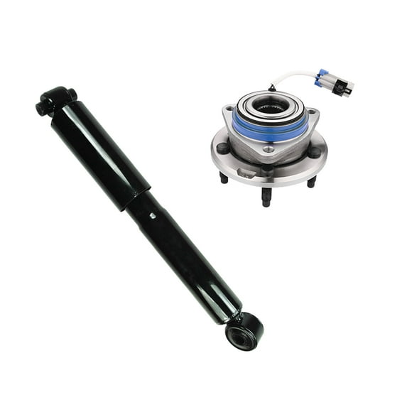 Rear Shock Absorber-Wheel Hub Bearing Assembly To 2002-2006 Buick ...