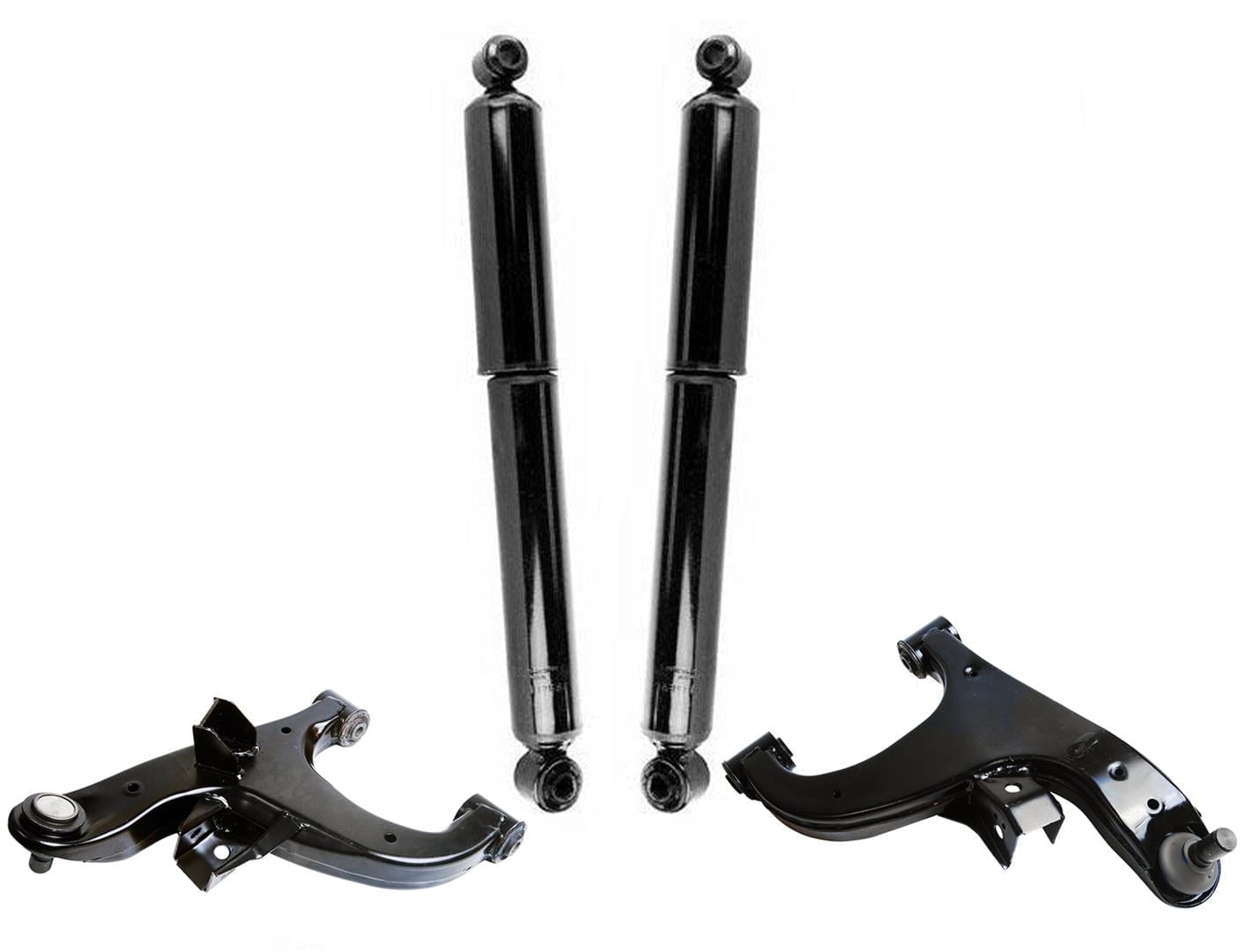 Rear Shock Absorbers Lower Control Arms for Nissan Pathfinder 2005-2012 ...