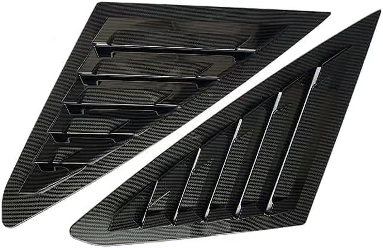 Rear Side Window Louvers for Ford Focus Sedan 2012 2013 2014 2015 2016 ...