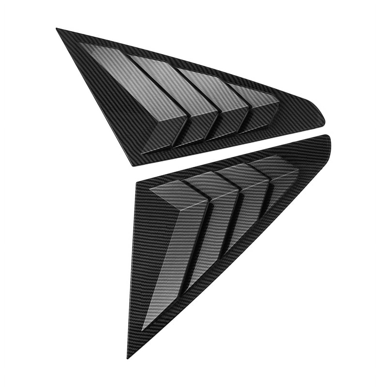 Rear Side Window Louvers, Scoop Louvers Cover Blinds for MG 5 MG5 2021 ...