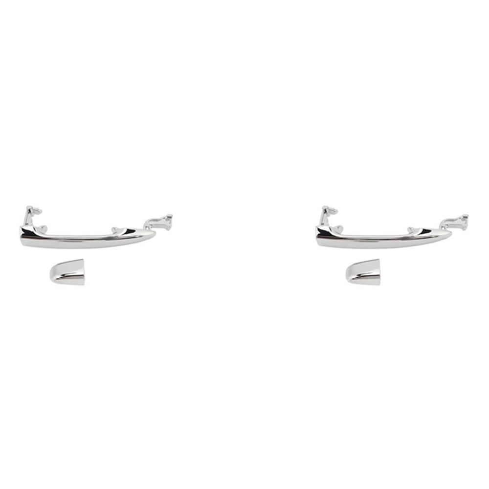 Rear Sliding Door Outer Handle Chrome Left Right Fit For Toyota Alphard ...