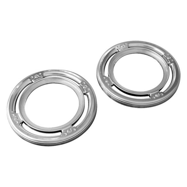 Rear Speaker Accents for Harley-Davidson - Chrome - Walmart.com