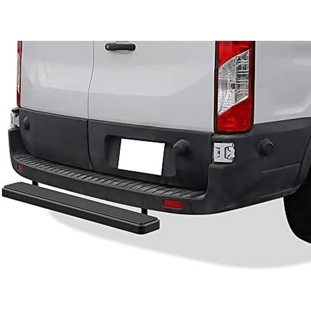 Rear Step Bar 5 inches Matte Black Compatible with Ford Transit 2015 ...