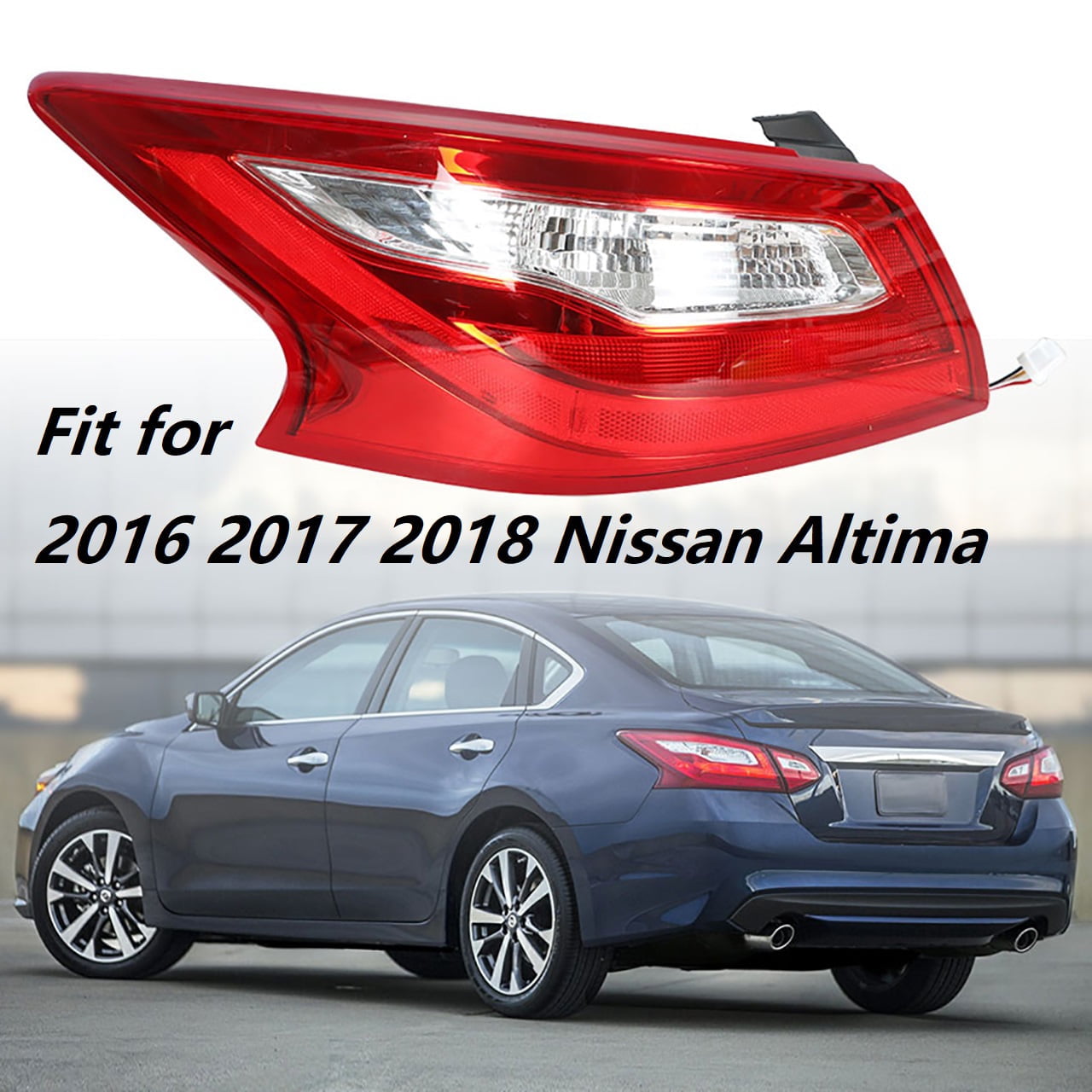 Rear Tail Light Lamp Housing Assembly Fit for 2016 2017 2018 Nissan ...