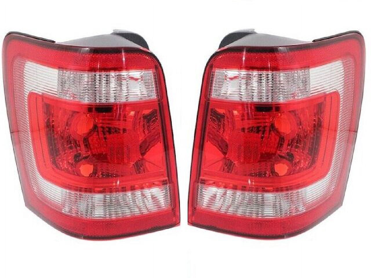 Rear Tail Light Set - Compatible with 2008 - 2012 Ford Escape 2009 2010 ...