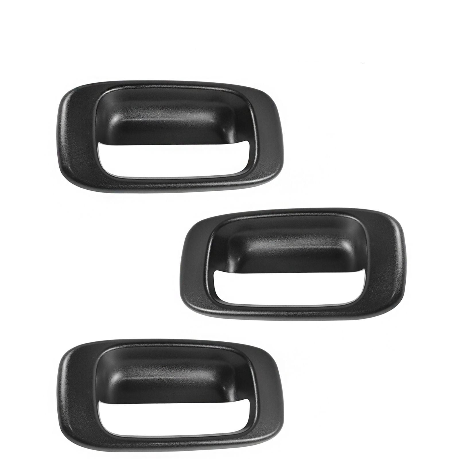 Rear Tailgate Handle Bezel Set of 3 For Classic Sierra Silverado Truck ...