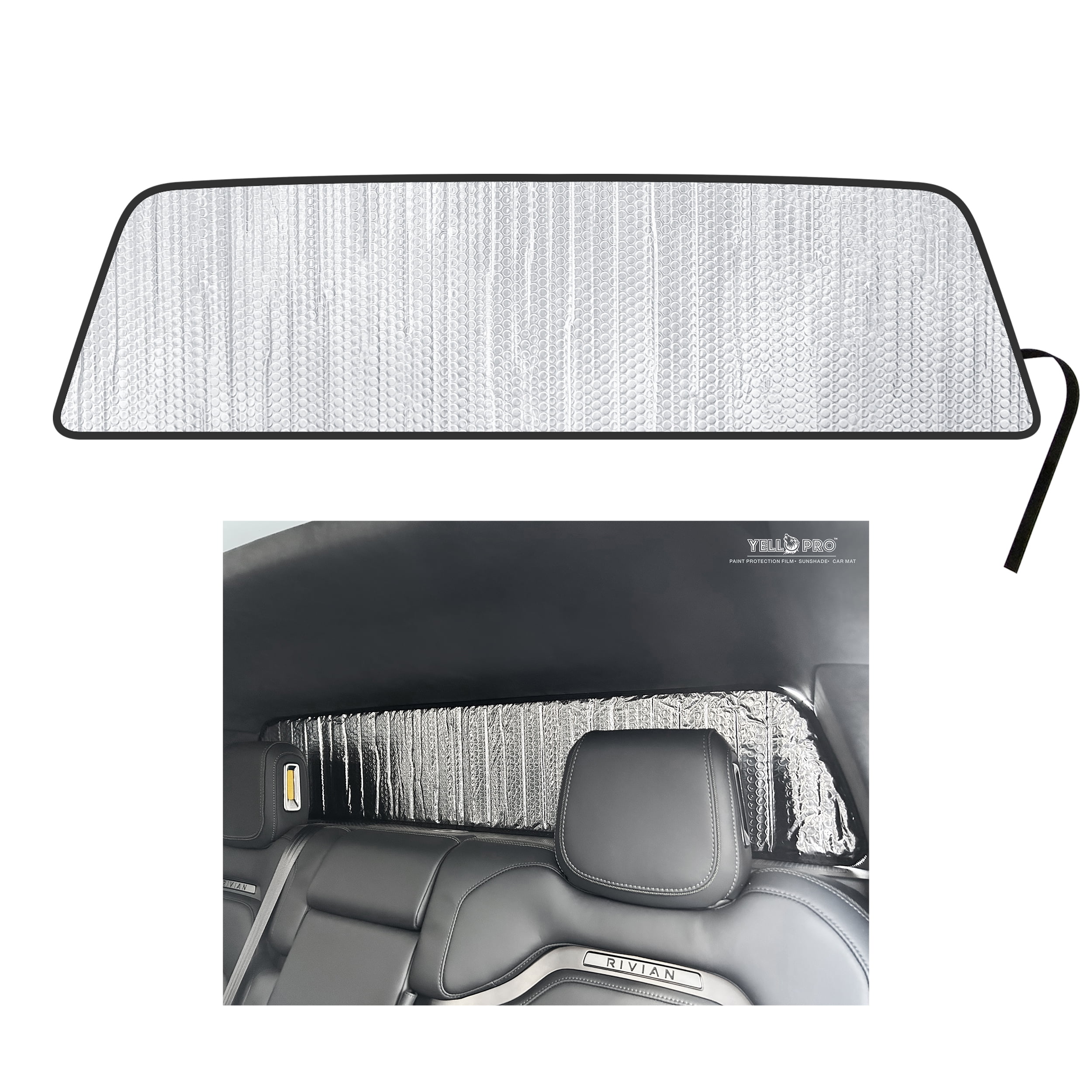 Rear Tailgate Window Sunshade for 2022-2025 Rivian R1T Truck - Walmart.com