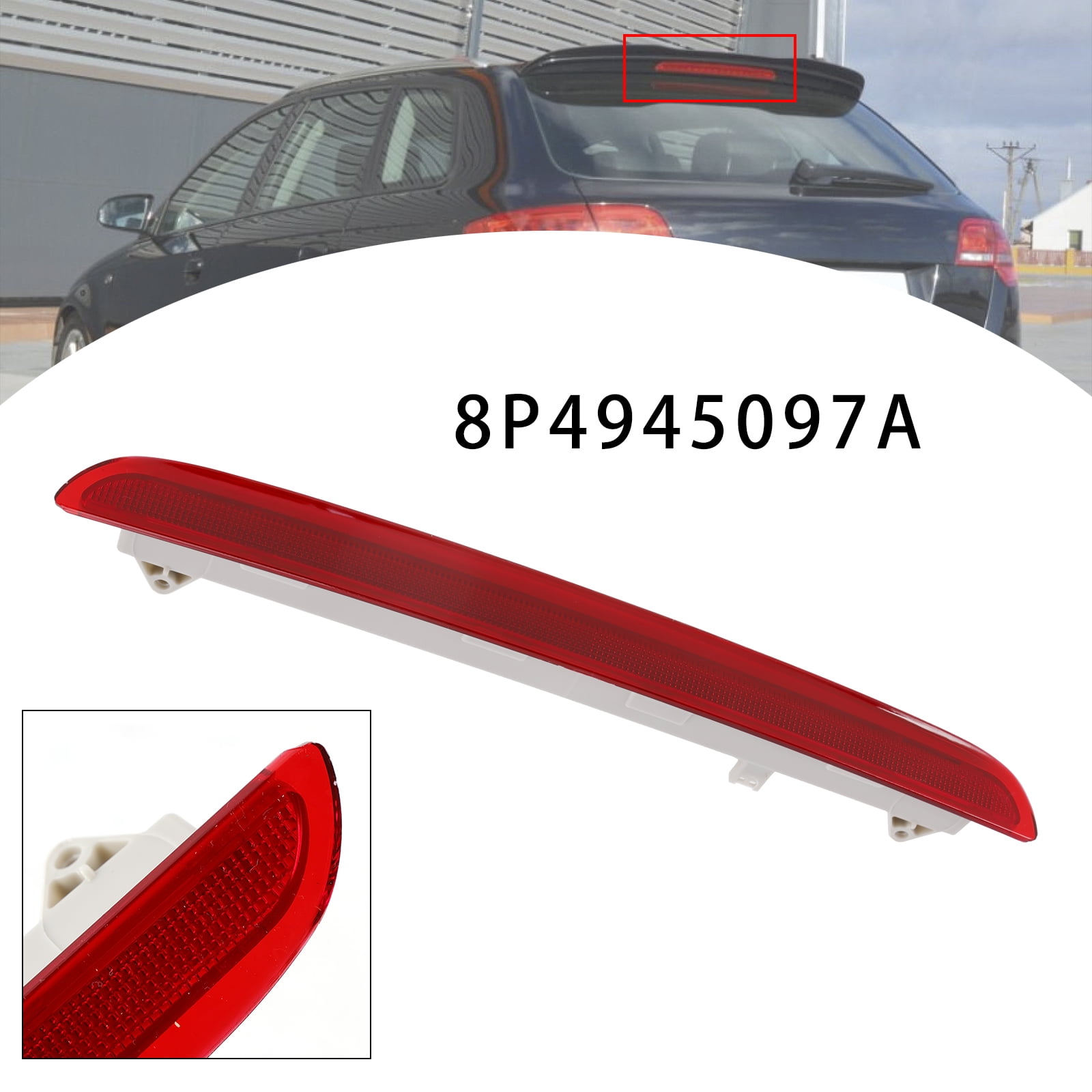 Rear Third 3RD Brake Stop Light For AUDI A3 S3 RS3 8P Sportback 2004 ...