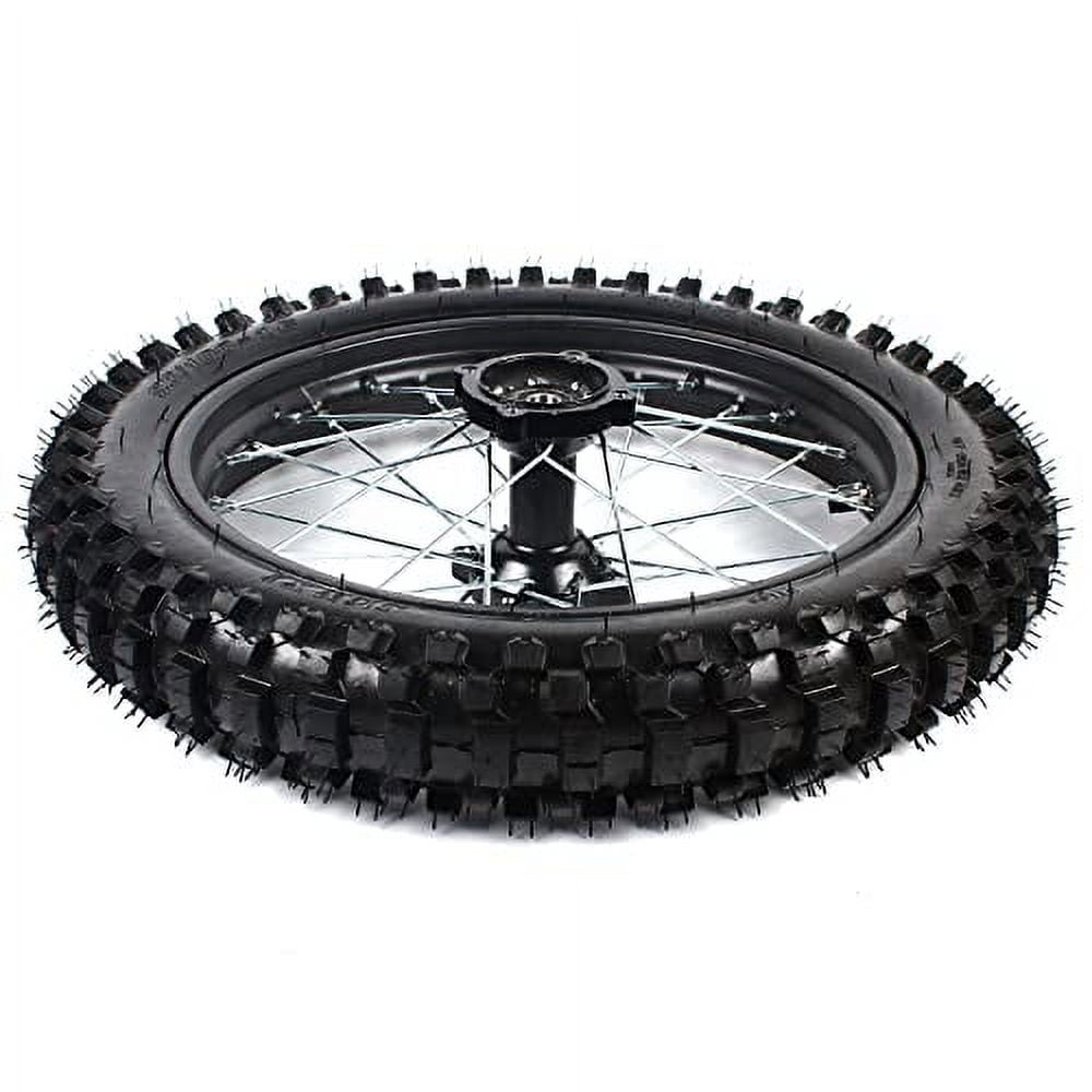 Rear Tire Set, 90/100-16 Inflatable Rear Tire Rim Wheel + 428 37 Teeth ...