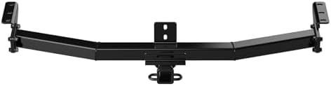 Rear Trailer Hitch, 2 inch Towing Hitch Receiver Class 3 Hitch Cover ...