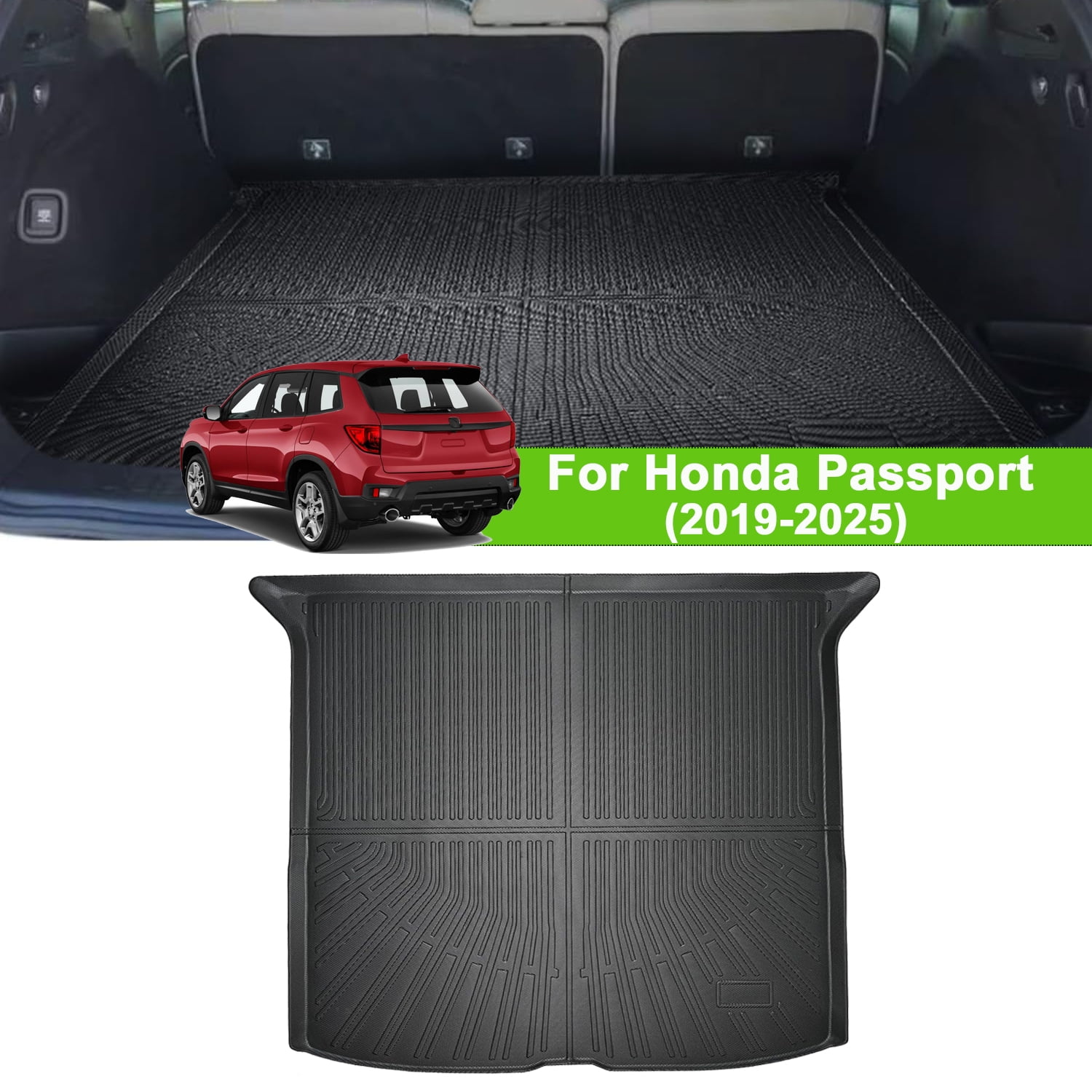 Rear Trunk Cargo Liner fit 2019-2025 Honda Passport All Weather Cargo ...