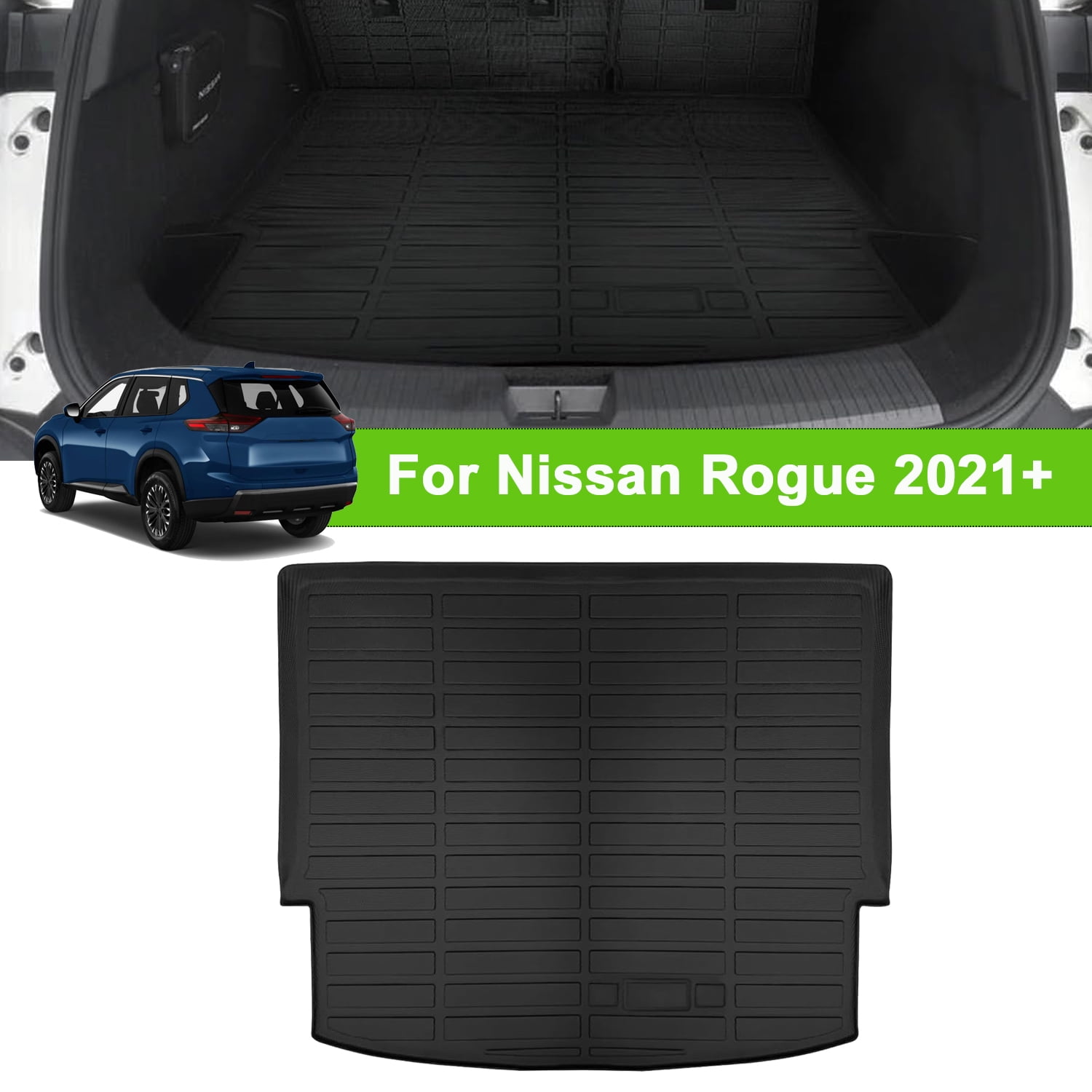 Rear Trunk Cargo Liner fit 2021-2025 Nissan Rogue All Weather Cargo ...